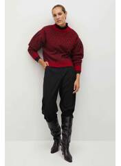 Mango Pulls Femme De Couleur Rouge En Destockage 2134743-rouge0 - Modz