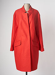 Devernois Manteaux Longs Femme De Couleur Rouge 2172763-rouge0 - Modz